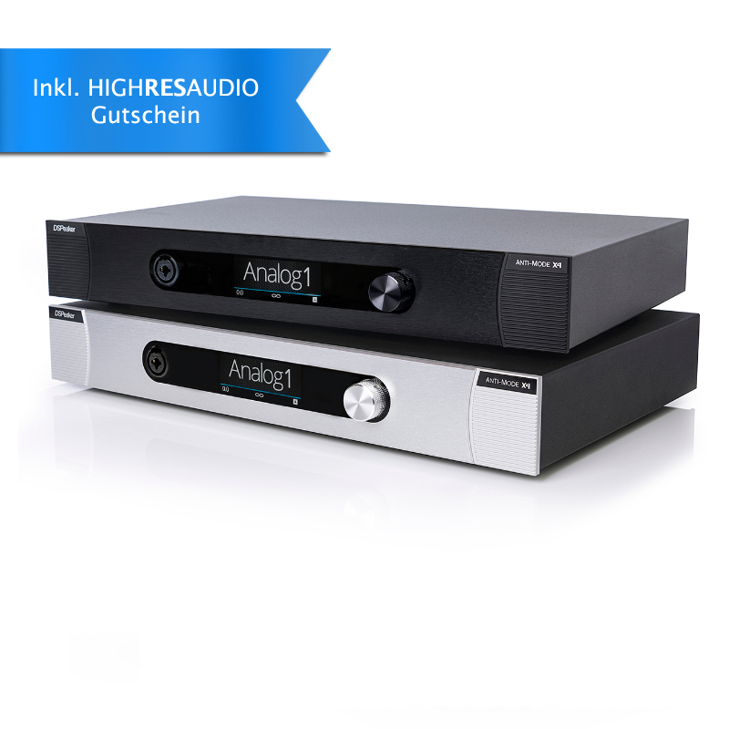 DSPeaker Anti-Mode X4 - High-End-Prozessor Vorverstärker / DAC ...