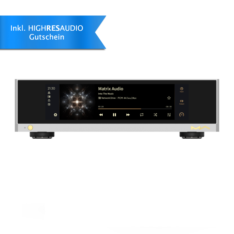 Matrix Audio NT-1 Digital Audio Transport, 32bit/768kHz, DSD512 ...